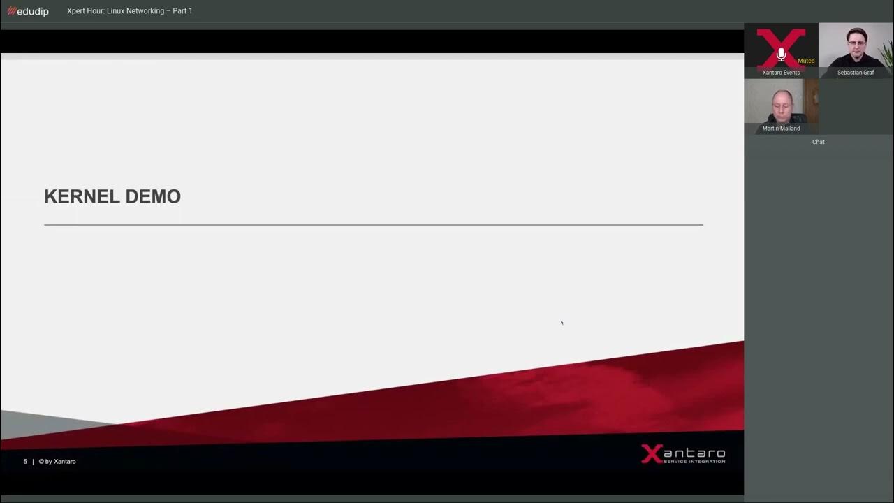 Xpert Hour Linux Networking – Part 1 – 03 03 2021 - YouTube