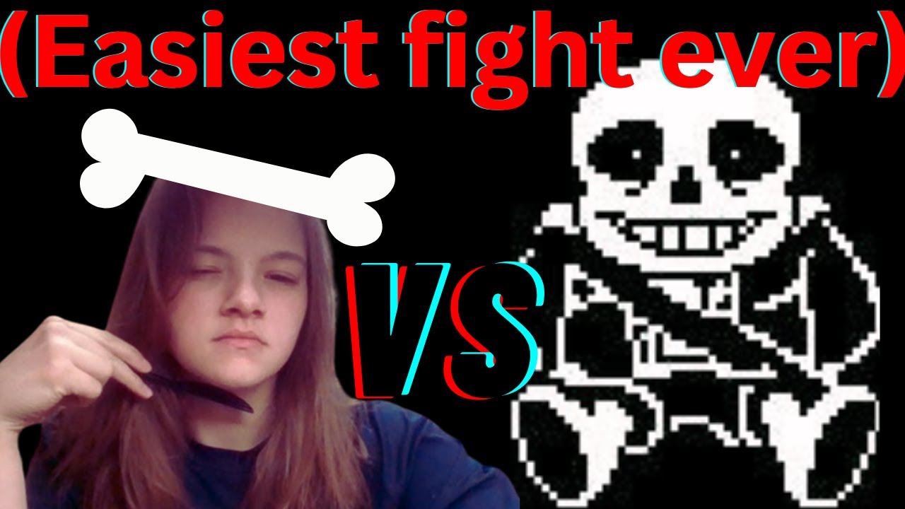 let's fight sans (no mercy undertale ending) - YouTube