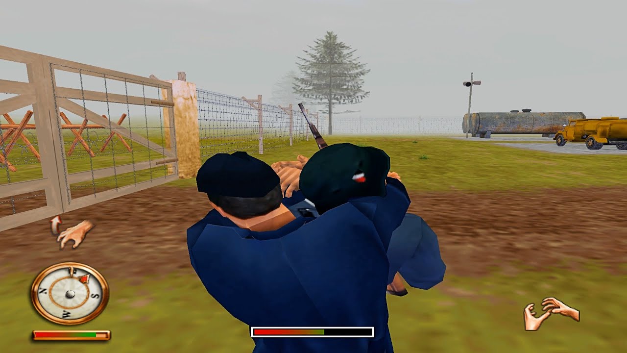 The Great Escape (2003 Video Game) PS2 Walkthrough # 12 (AIRFIELD ...