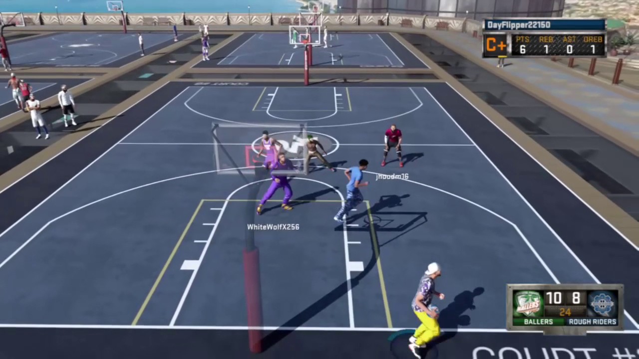 NBA 2k16 my park - YouTube