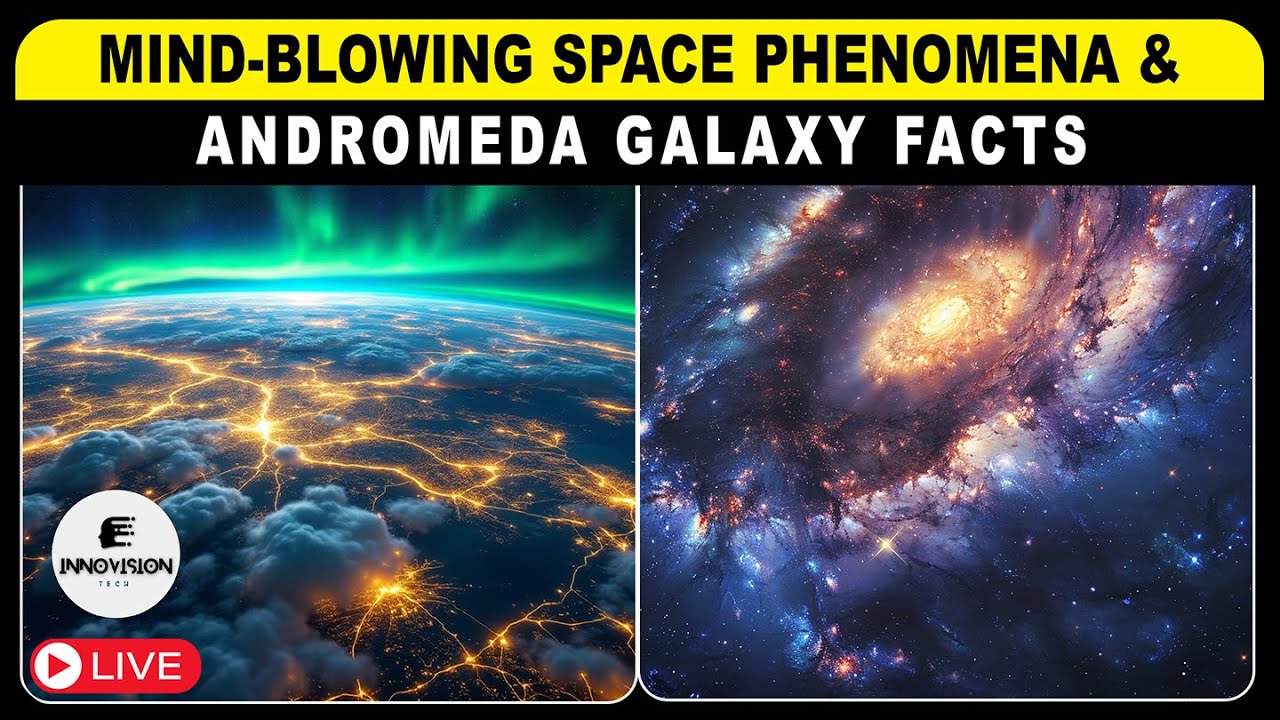 🔴Mind-Blowing Space Phenomena & Andromeda Galaxy Facts | LIVE - YouTube