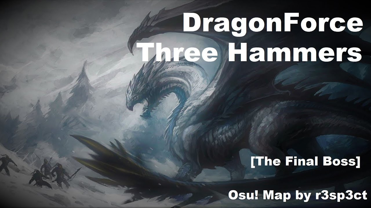 DragonForce - Three Dragons [The Final Boss] HR + pp counter - YouTube