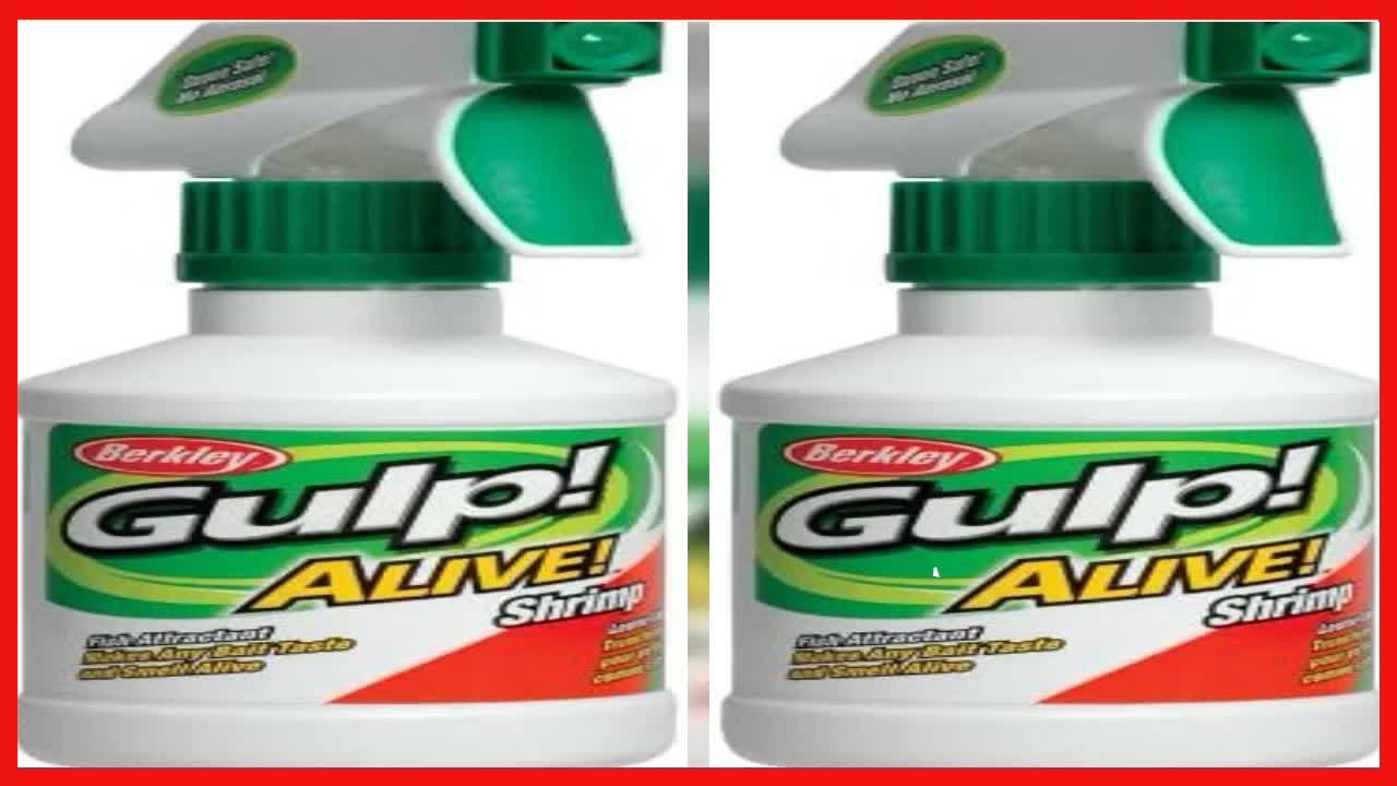 Berkley Gulp! Alive! Shrimp Attractant Spray – Boost Your Catch ...