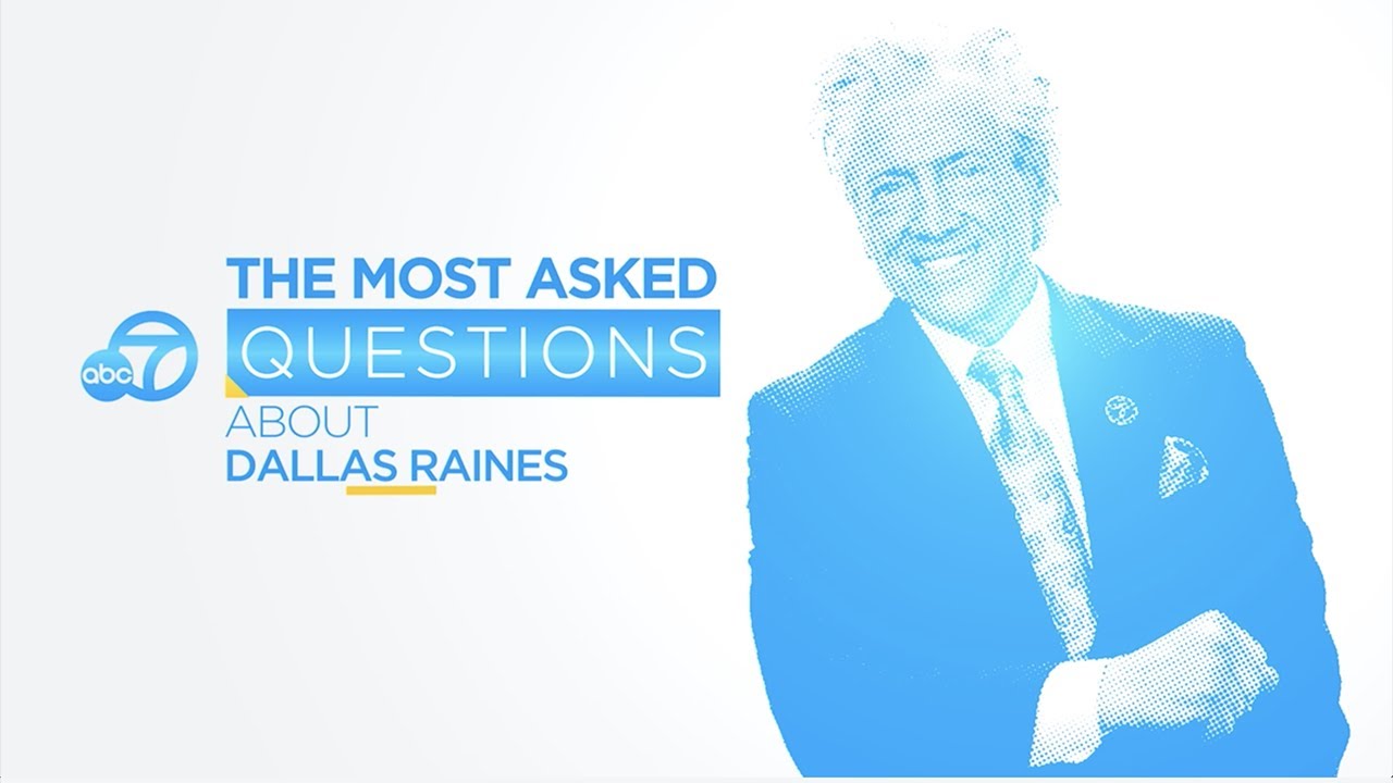 Dallas Raines answers the most Googled questions about himself | ABC7 ...