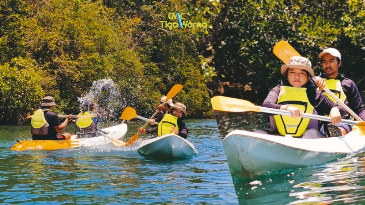 Virall PANTAI GATRA || Destinasi EDUKASIi dan ATRAKSI kayaking yang ...