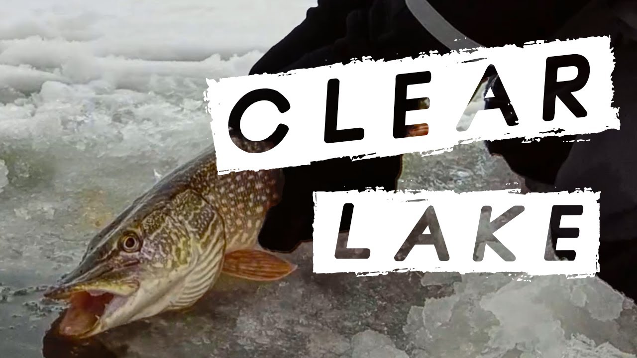 Clear Lake Ice Fishing in Southern Alberta Canada - YouTube