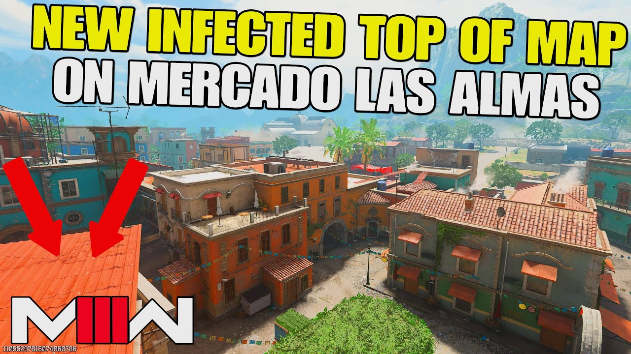 Modern Warfare 3 Glitches New Infected Top of Map Glitch on Mercado las ...