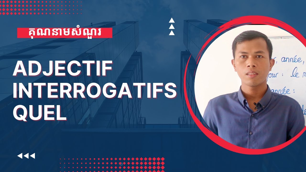 7 Adjectifs interrogatifs QUEL - YouTube