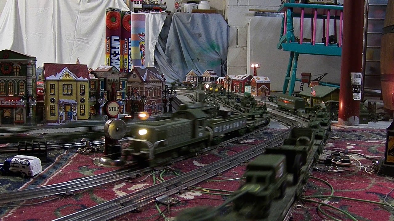 Marx Custom Army Trains for Nov 2018 Veteran's Day - YouTube