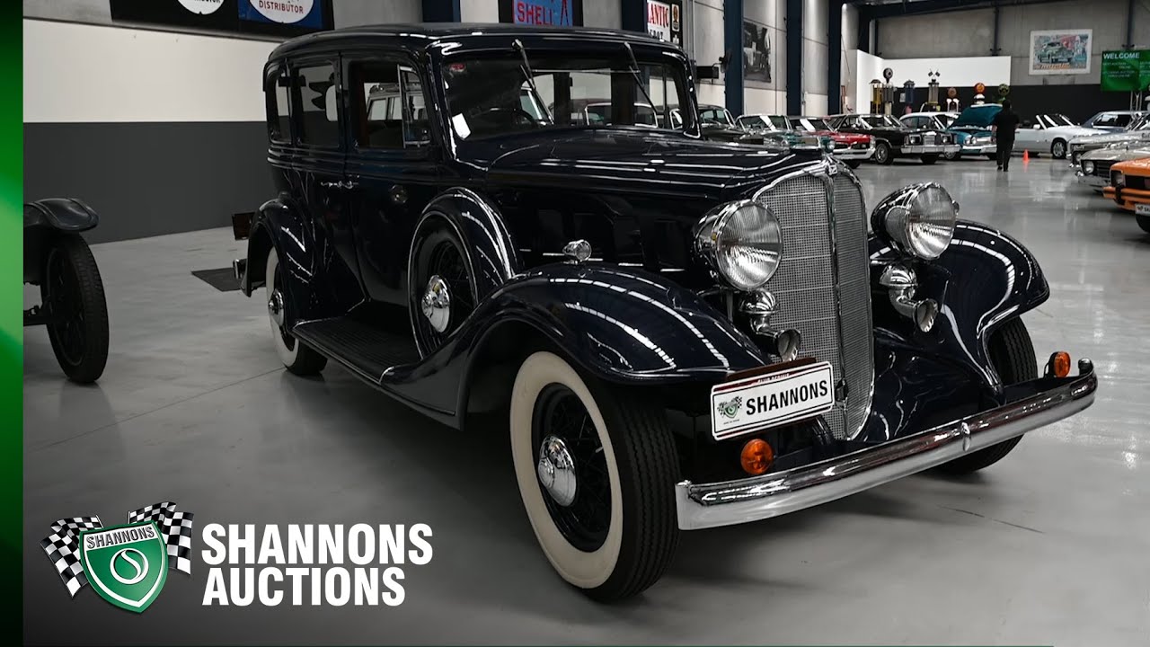 1933 Buick Straight 8 Series 50 Model 57 Sedan - 2023 Shannons Summer ...