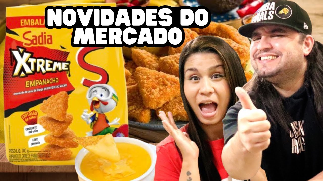 NOVIDADE SADIA EMPANACHO XTREME SABOR QUEIJO NACHO - YouTube