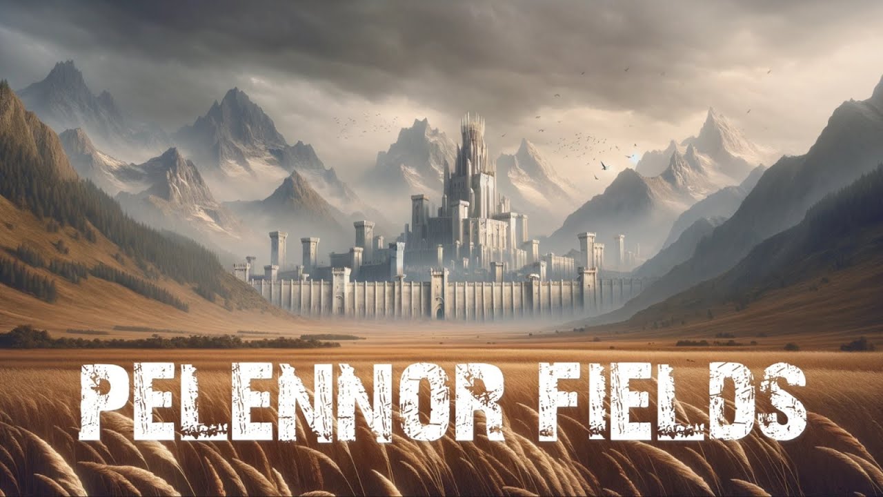 Calm Ambient Sounds, White Noise - Relaxing at the Fields of Pelennor ...