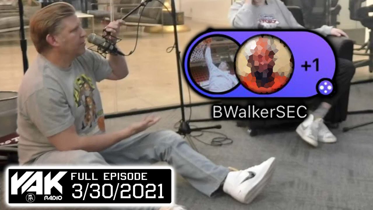 Brandon Walker Was Live With WHO?! | The Yak 3-30-31 - YouTube