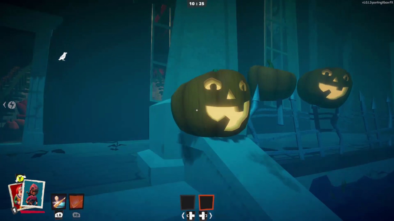 Secret Neighbor My First Win As Clown Neighbor! Halloween Decorations ...