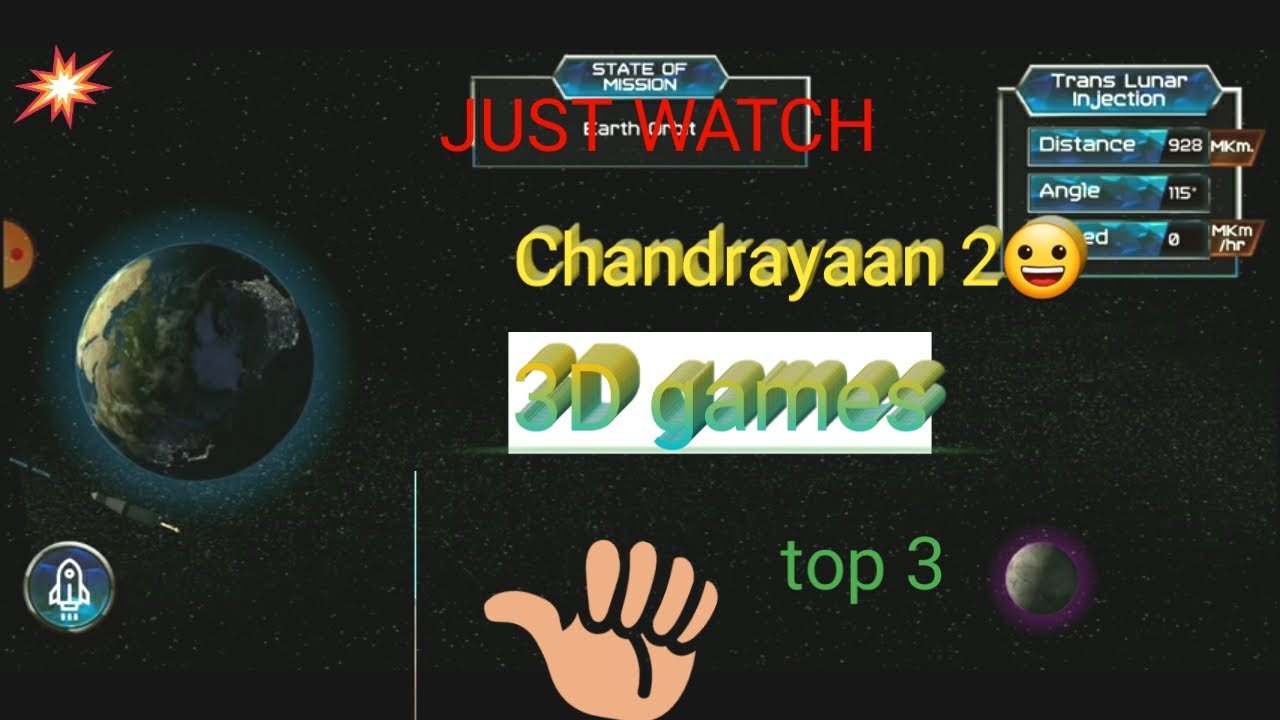 Top 3 Chandrayaan games😀 ️wach( Chandrayan k gaming - YouTube
