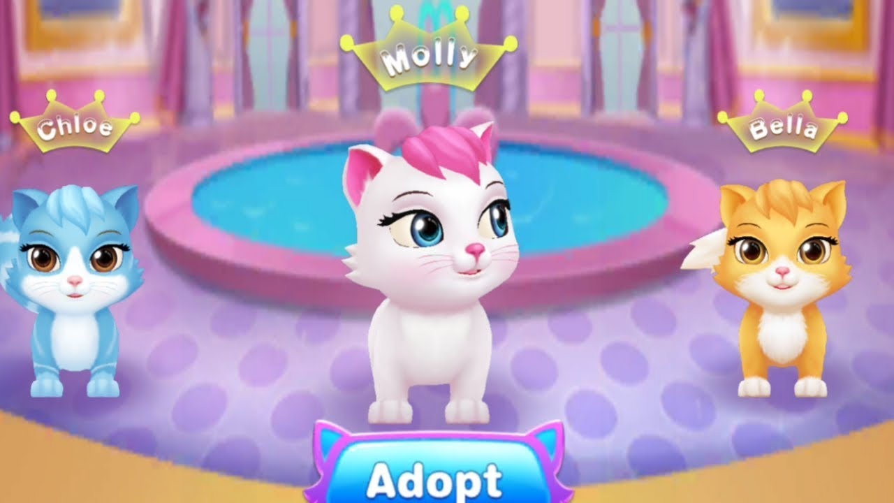 Cute Cat- My 3D Virtual Pet । Cat Videos - YouTube