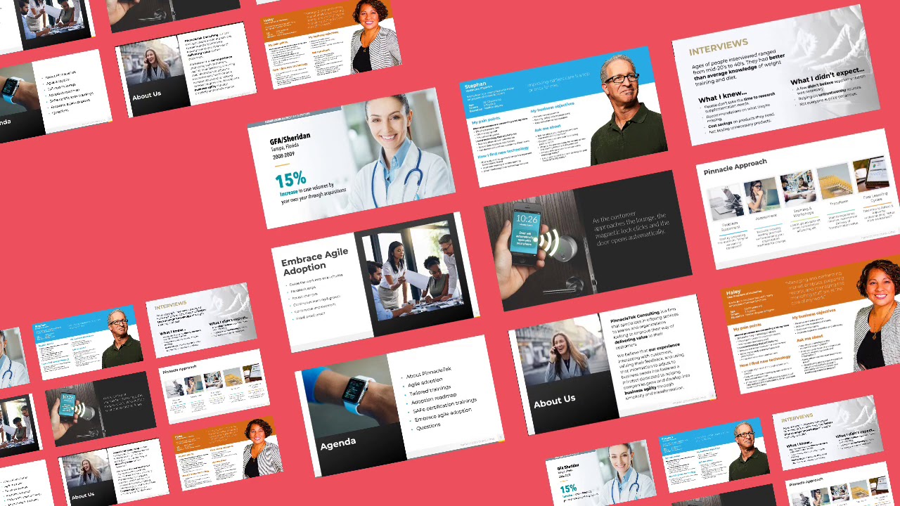 PowerPoint Video Wall Effect - YouTube