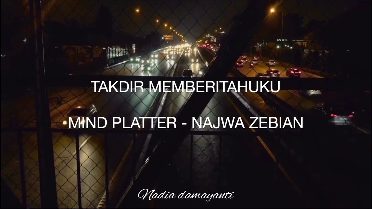 Takdir Memberitahuku (Mind Platter-Najwa Zebian) TERJEMAHAN ...