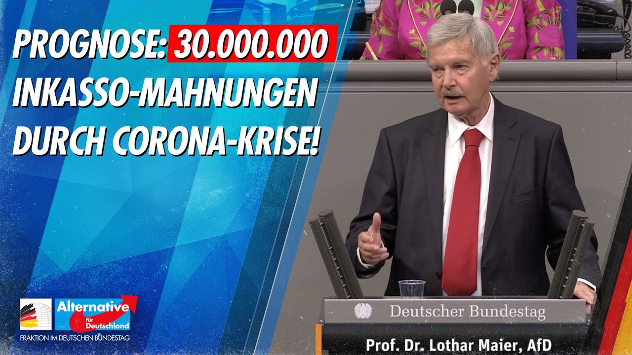 PROGNOSE: 30.000.000 Inkasso-Mahnungen durch Corona-Krise! - Prof. Dr ...