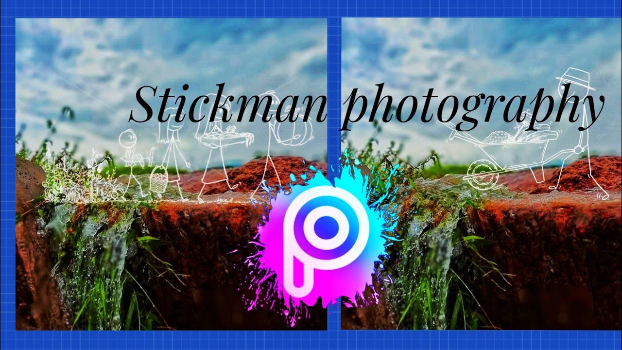 Stickman Photo Editing !lockdown photography ideas 2020 - YouTube