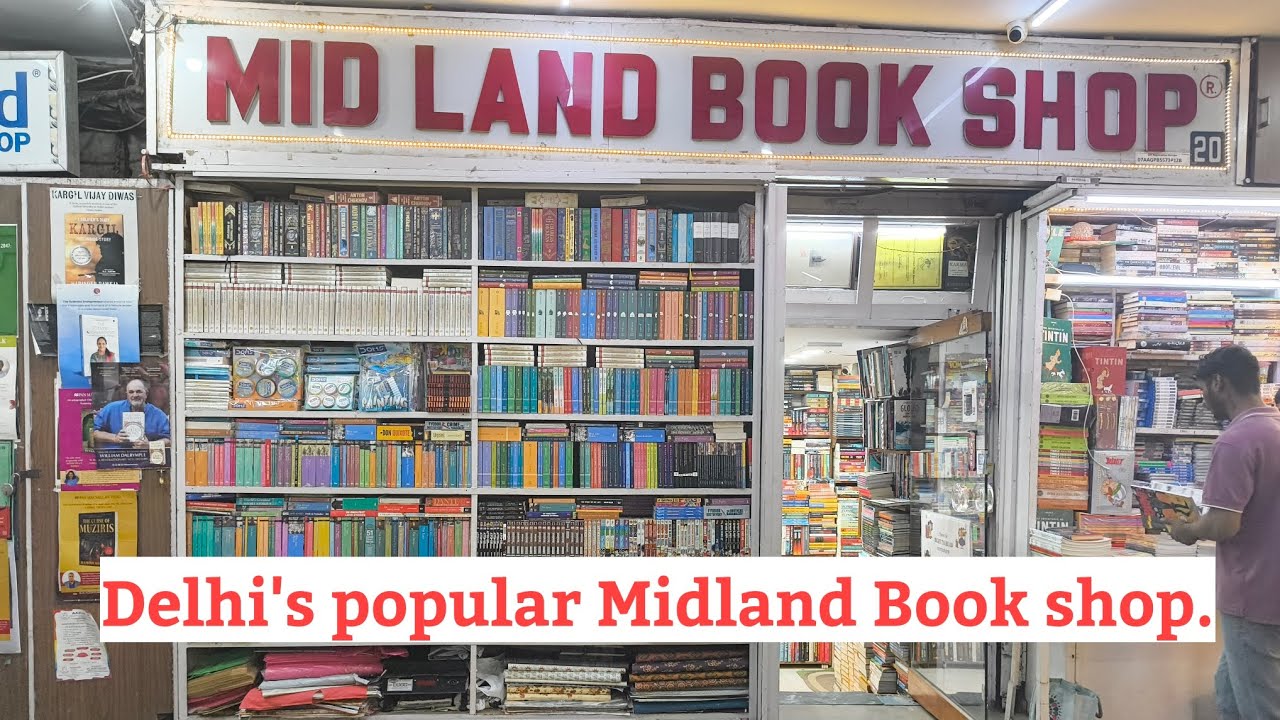 Midland book shop, Aurobindo, a Delhi landmark. - YouTube