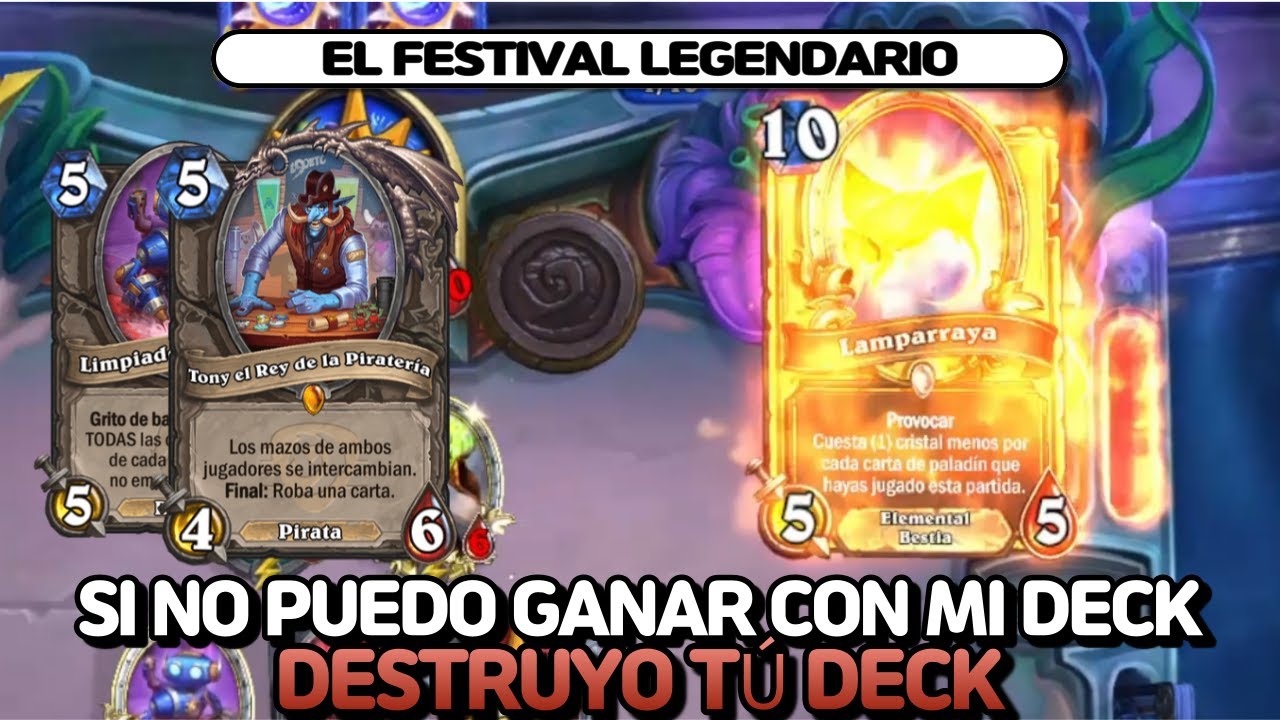 "TONY WARRIOR" YA QUE GUERRERO ES TIER 11 Gano destruyendo su mazo ...