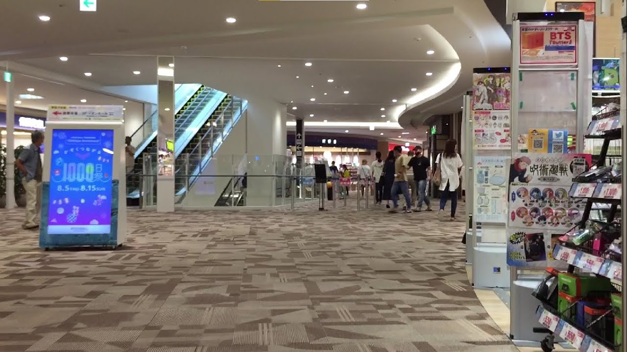 【三重県 津市】イオンモール津南 イオンモールウォーキング?専門店街3階を歩いてみた!aeon Mall Walking Aeon Mall Tsu Minami Japan Tsu Mie