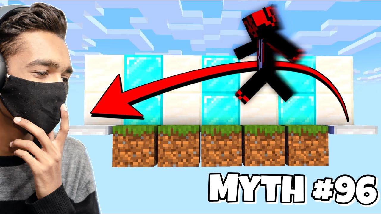 Busting Popular Minecraft Myths in 24 Hours - YouTube