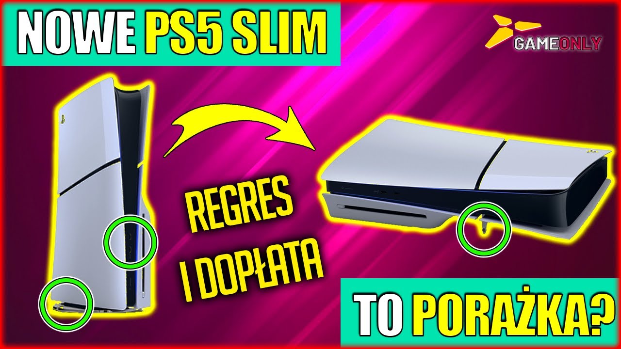 Nowe PlayStation 5 Slim to PORAŻKA? — Sprawdzam najnowszy model! - YouTube