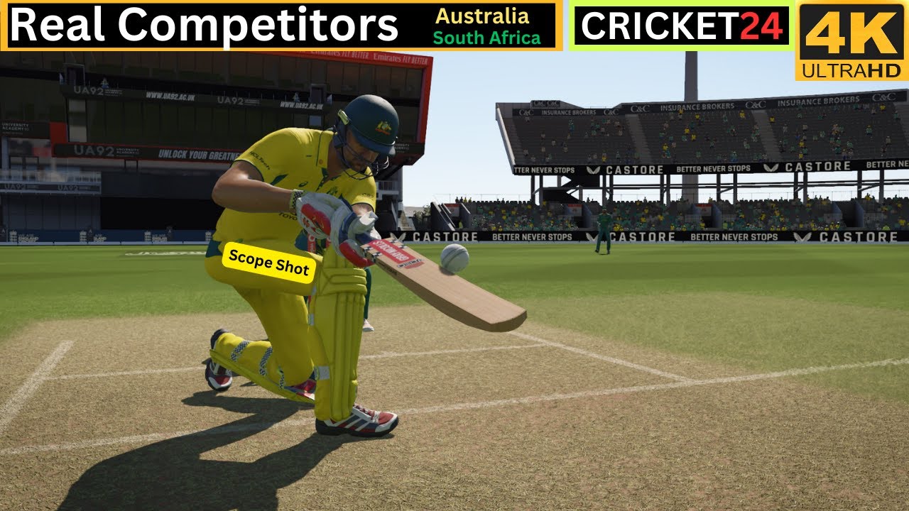 Australian Batsman at their Best Cricket 24 4k Gameplay | Cricket 24 PC ...