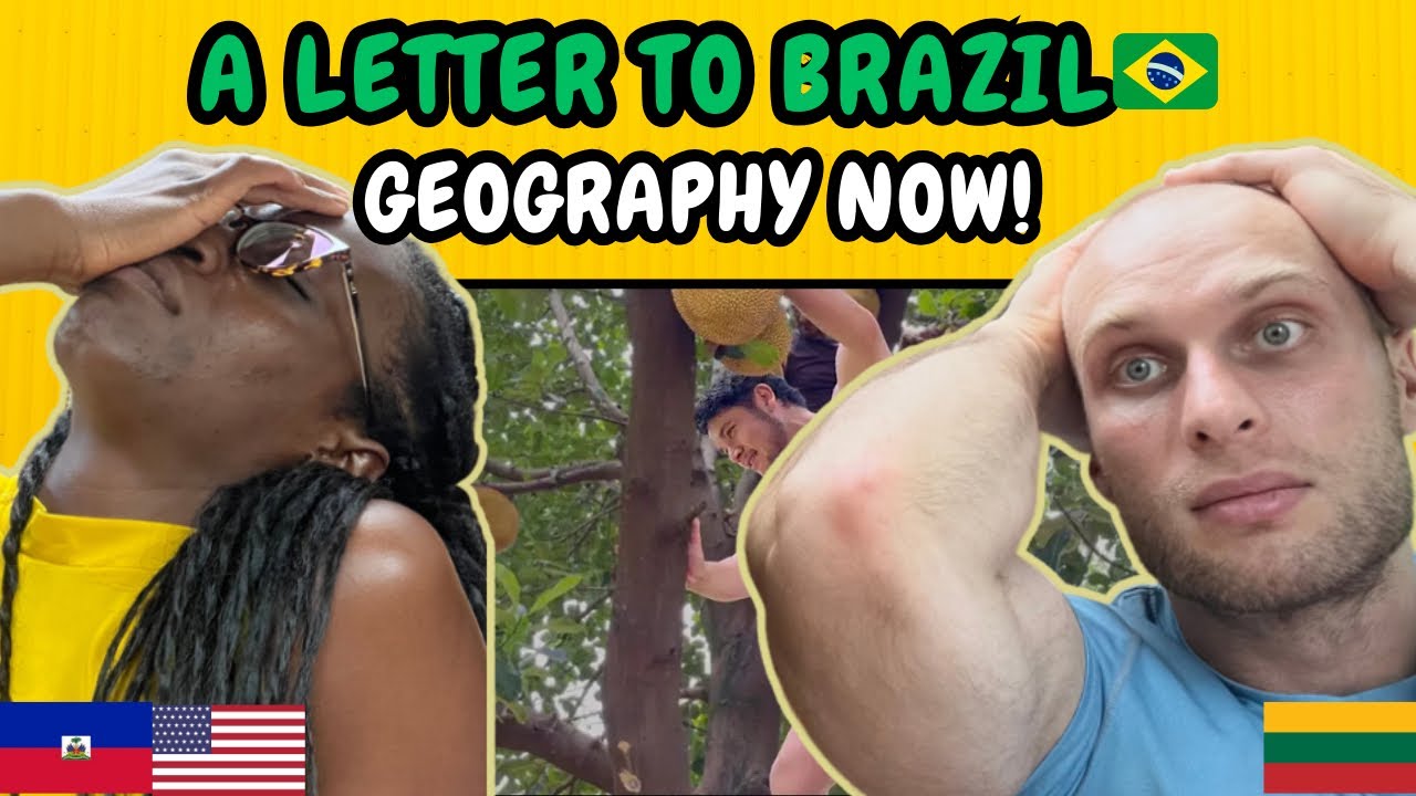 REACTION TO Geography Now - Letter to Brazil | FIRST TIME WATCHING ...