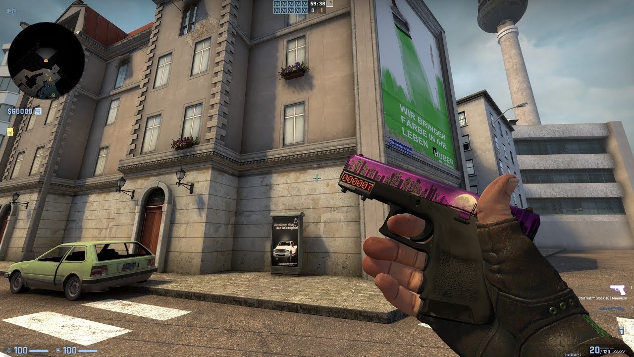 CS:GO - Glock-18 Moonrise - YouTube