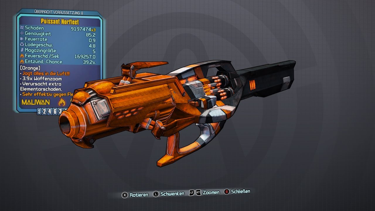 Borderlands 2 - Rocket Launchers: Maya & Norfleet vs. Kneipenschlägerei ...