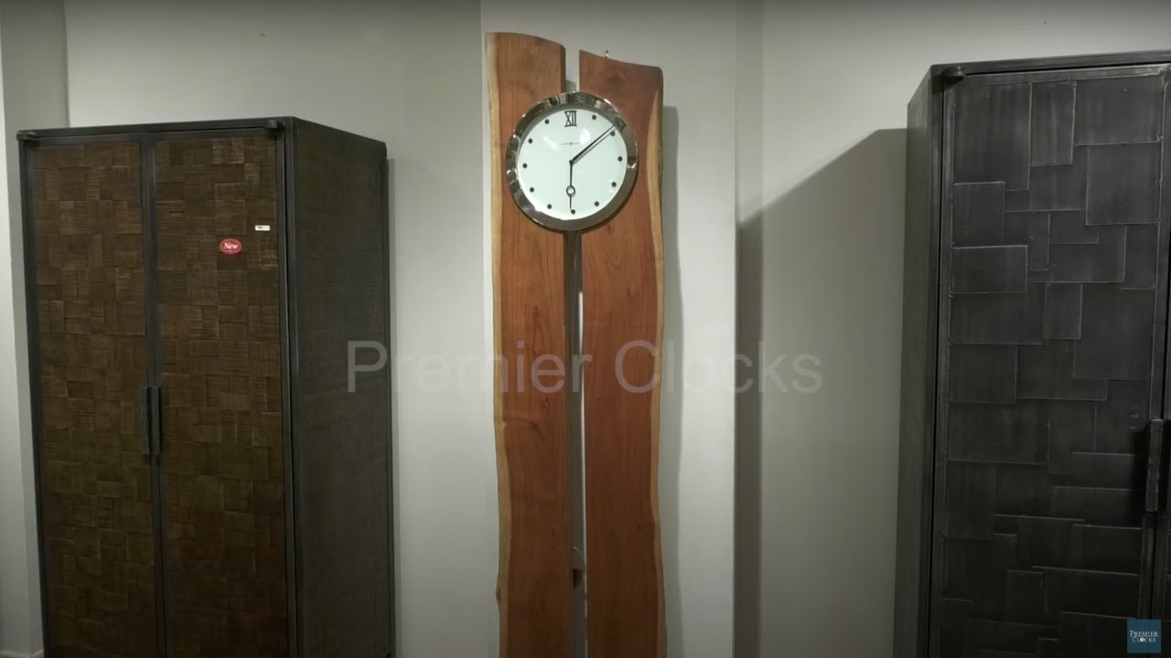 Otto Unique Wooden Grandfather Clock 615088 by Howard Miller at Premier ...