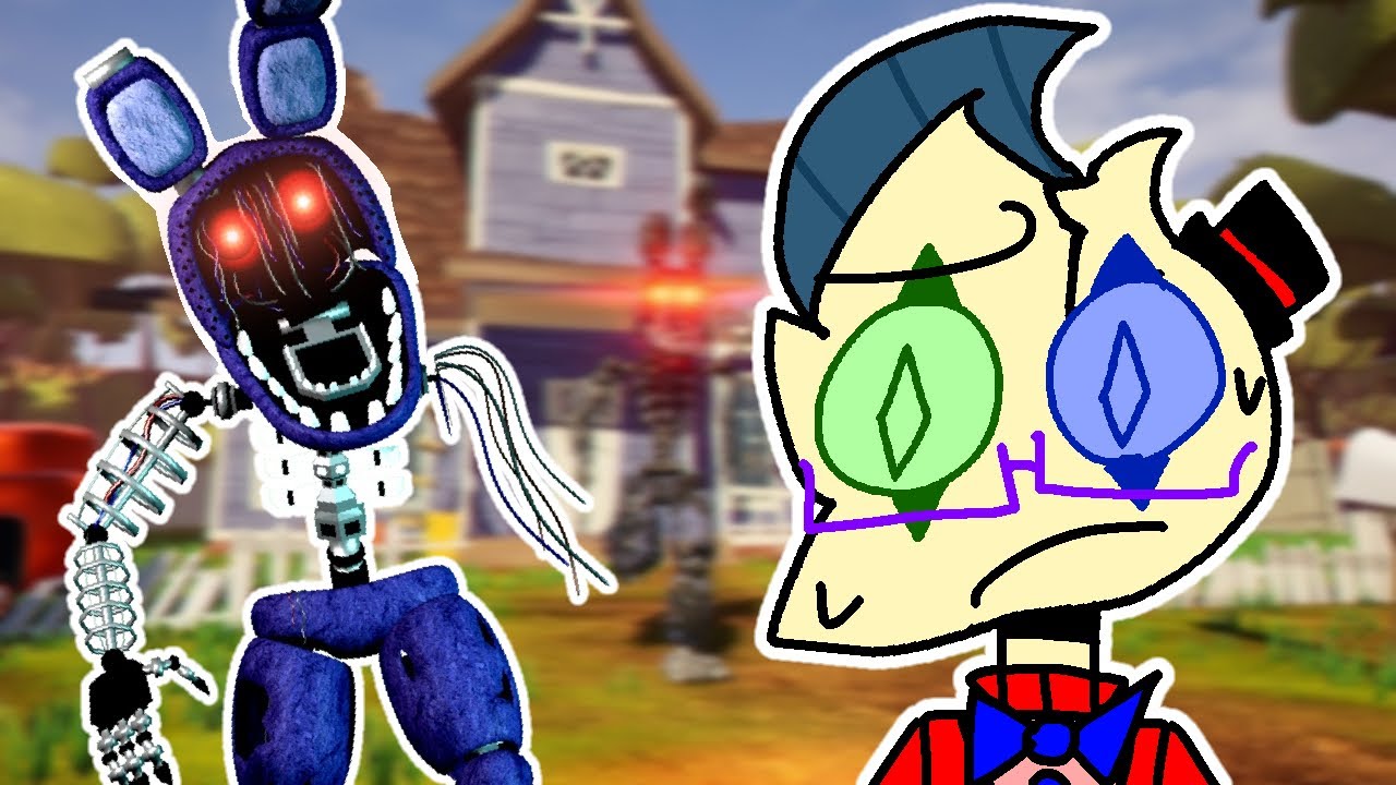 BONNIE IS IN HELLO NEIGHBOR NOW?!?! - YouTube