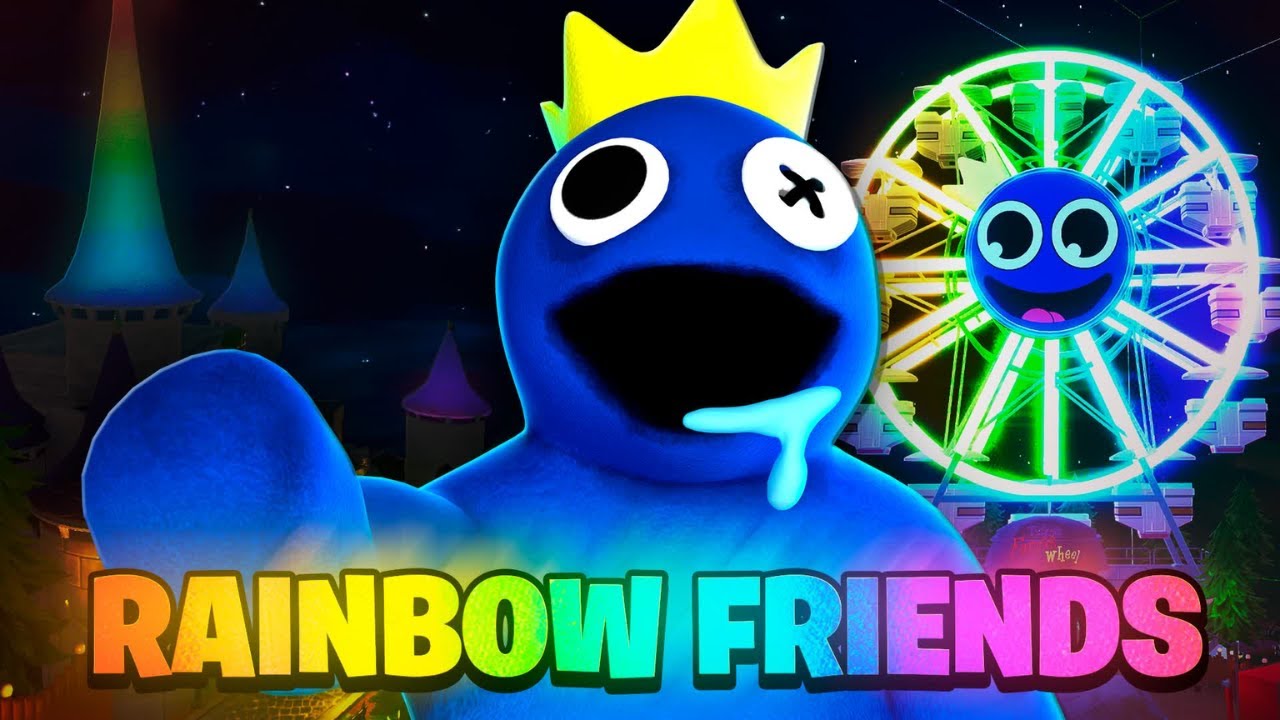 playing rainbow friends - YouTube