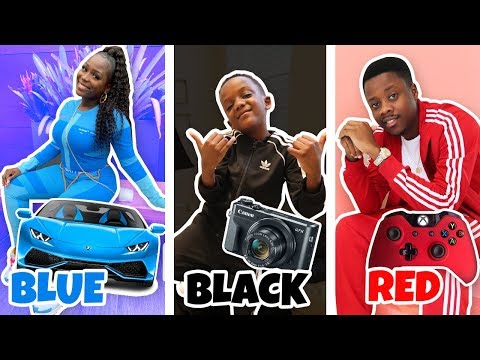 I'll Buy Anything In Your Color Challenge FOR 24 HOURS