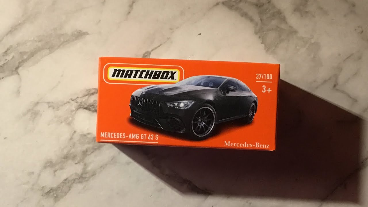 Matchbox Mercedes AMG GT 63 S (NEW FOR 2021) Unboxing - YouTube