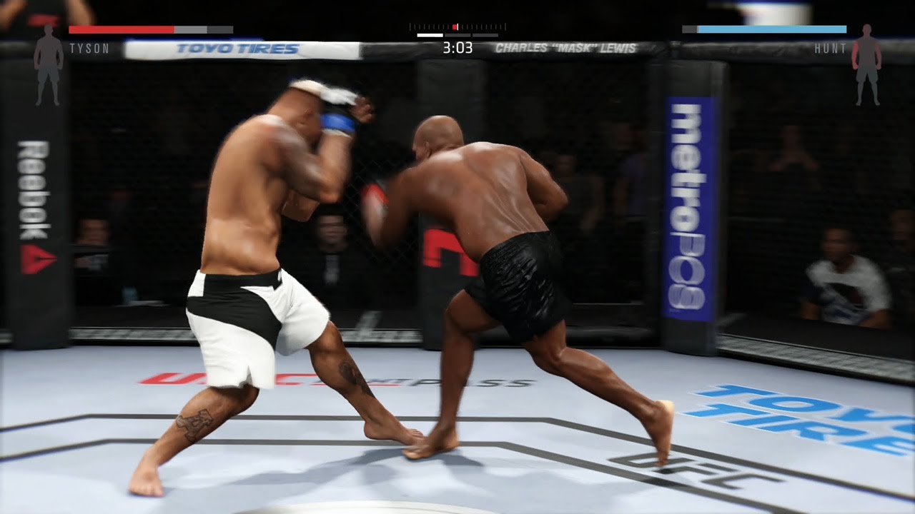 Mike Tyson vs. Mark Hunt Legendary Power vs Iron Chin ( EA sports UFC 2 ...