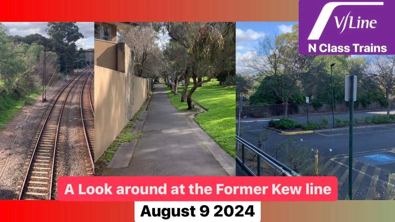A Look around at the Former Kew line - YouTube
