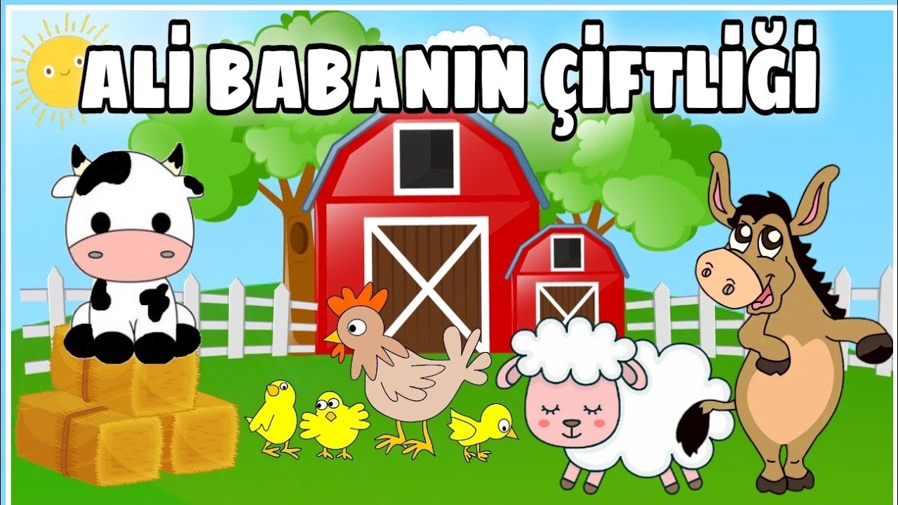Ali Babanın Çiftliği Şarkısı Eğitici Ve Eğlenceli Bebek Ve Çocuk