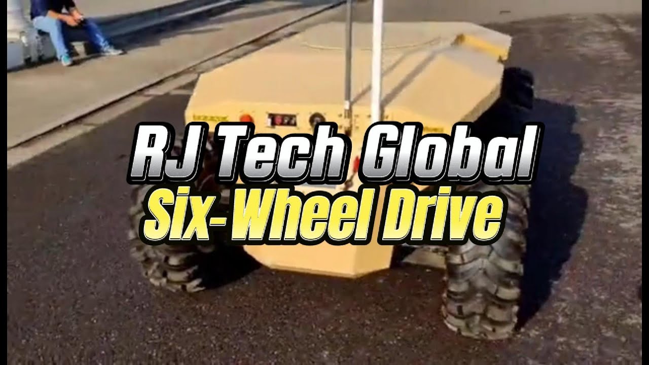 RJ Tech 6-Wheeled Vehicle: Mastering Diverse Terrains with Advanced ...
