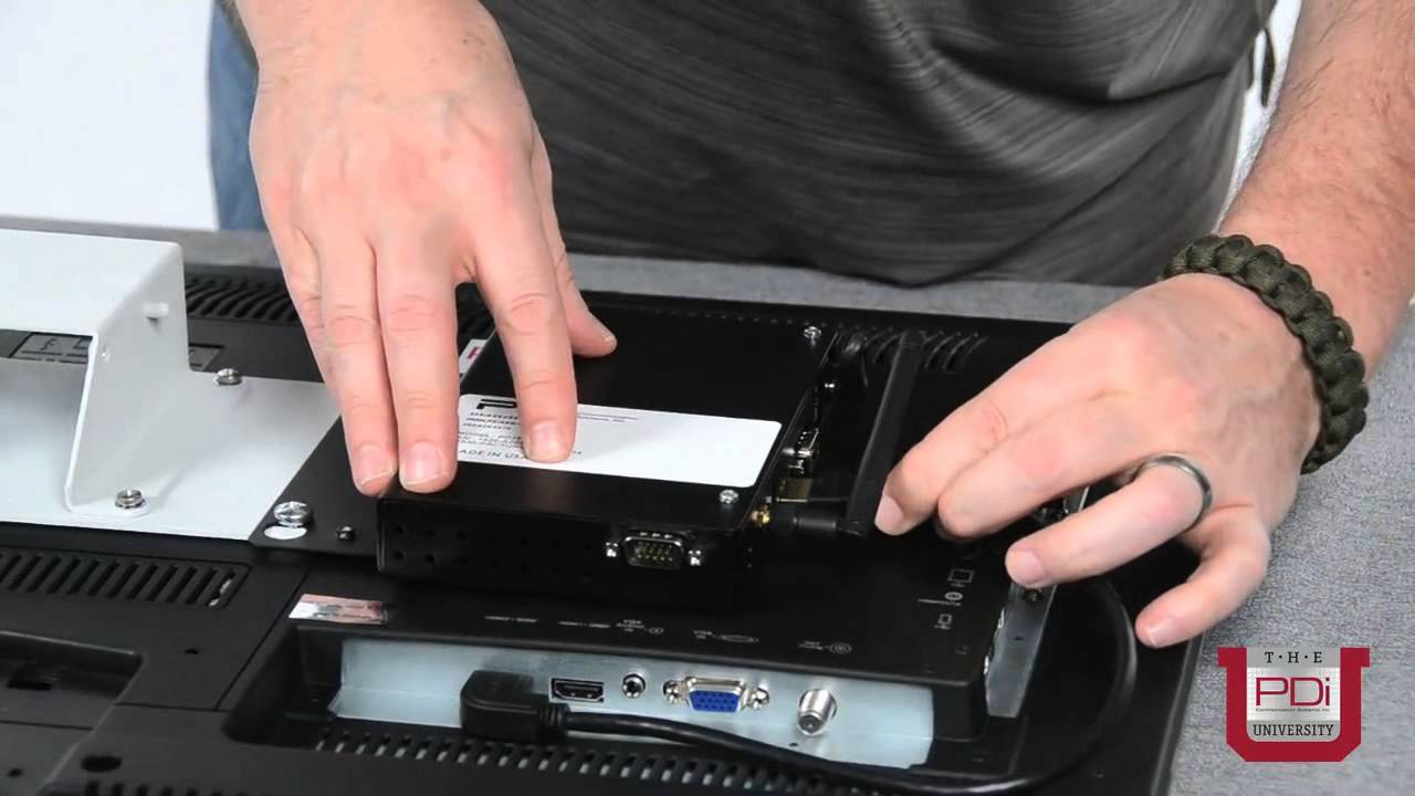 Mount PDi's Android Interactive Patient System Module on a 32" TV using ...