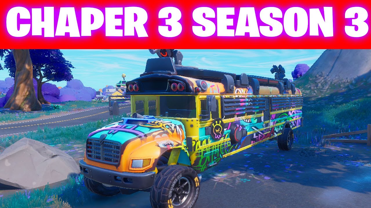 Where to Find battle bus in fortnite Chapter 3 Season 3 - armored ...