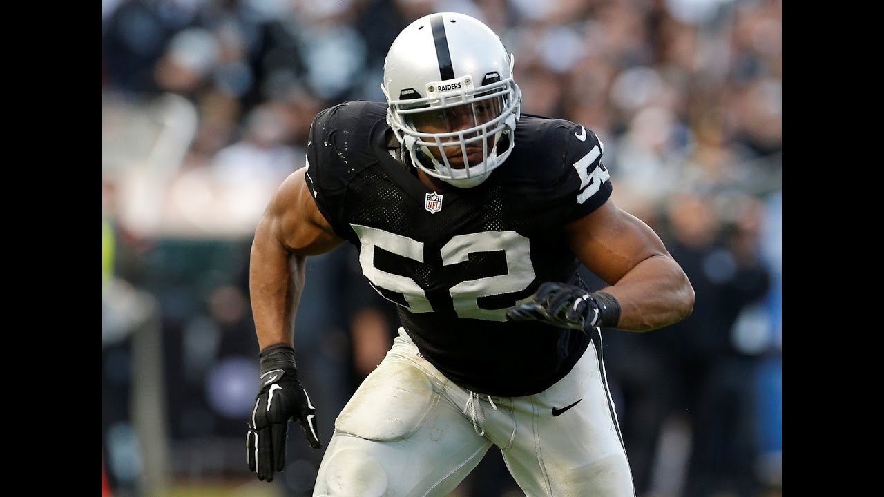 "BY ANY MEANS!!!" - Khalil Mack [2015-2016 Raider Highlights] - YouTube