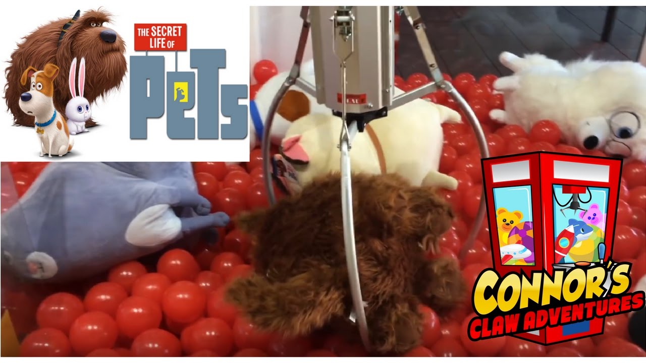 😃Biggest Secret Life of Pets Claw Machine Win EVER!!😃 - YouTube