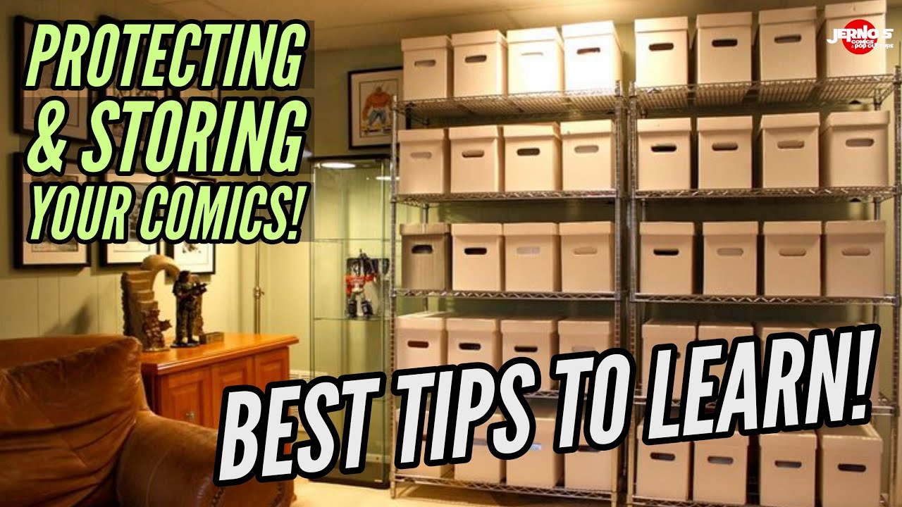 How to Store & Protect Your Comics! | Best Tips and Life Hacks | - YouTube