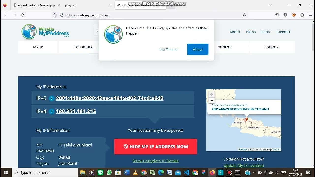 Bug Bounty XMLRPC.PHP on Rajawalimedia.net - YouTube
