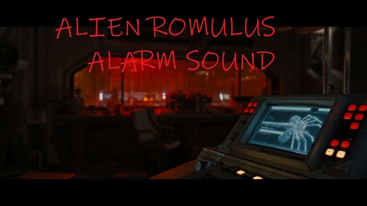 Alien Alarm sound from Alien Romulus 2024 - YouTube