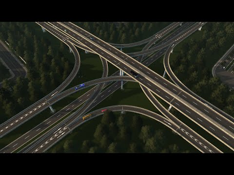 Cities: Skylines - Compact STACK Interchange (CSUR)